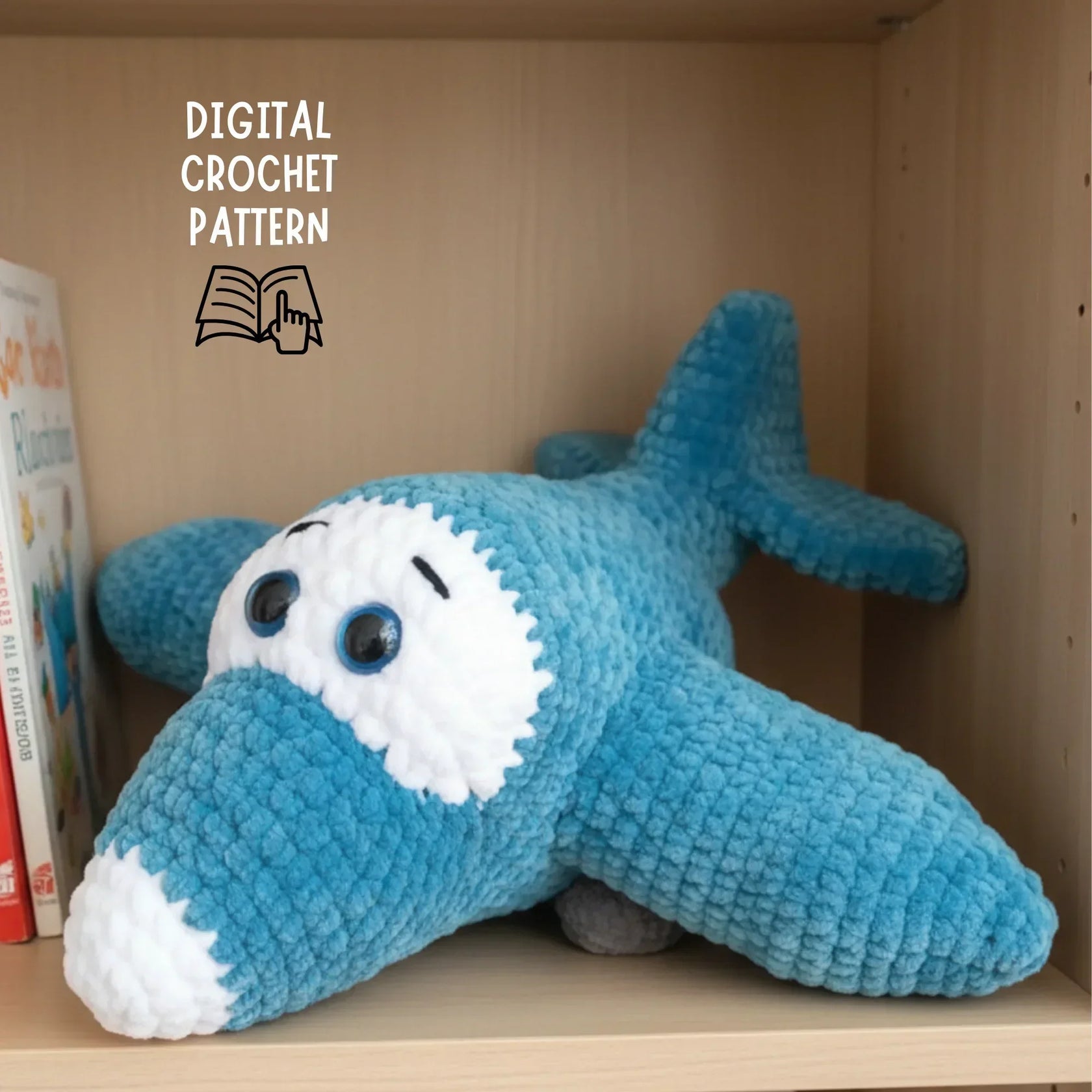Crochet Airplane Pattern PDF | Easy Amigurumi – Simply Hooked Marcy