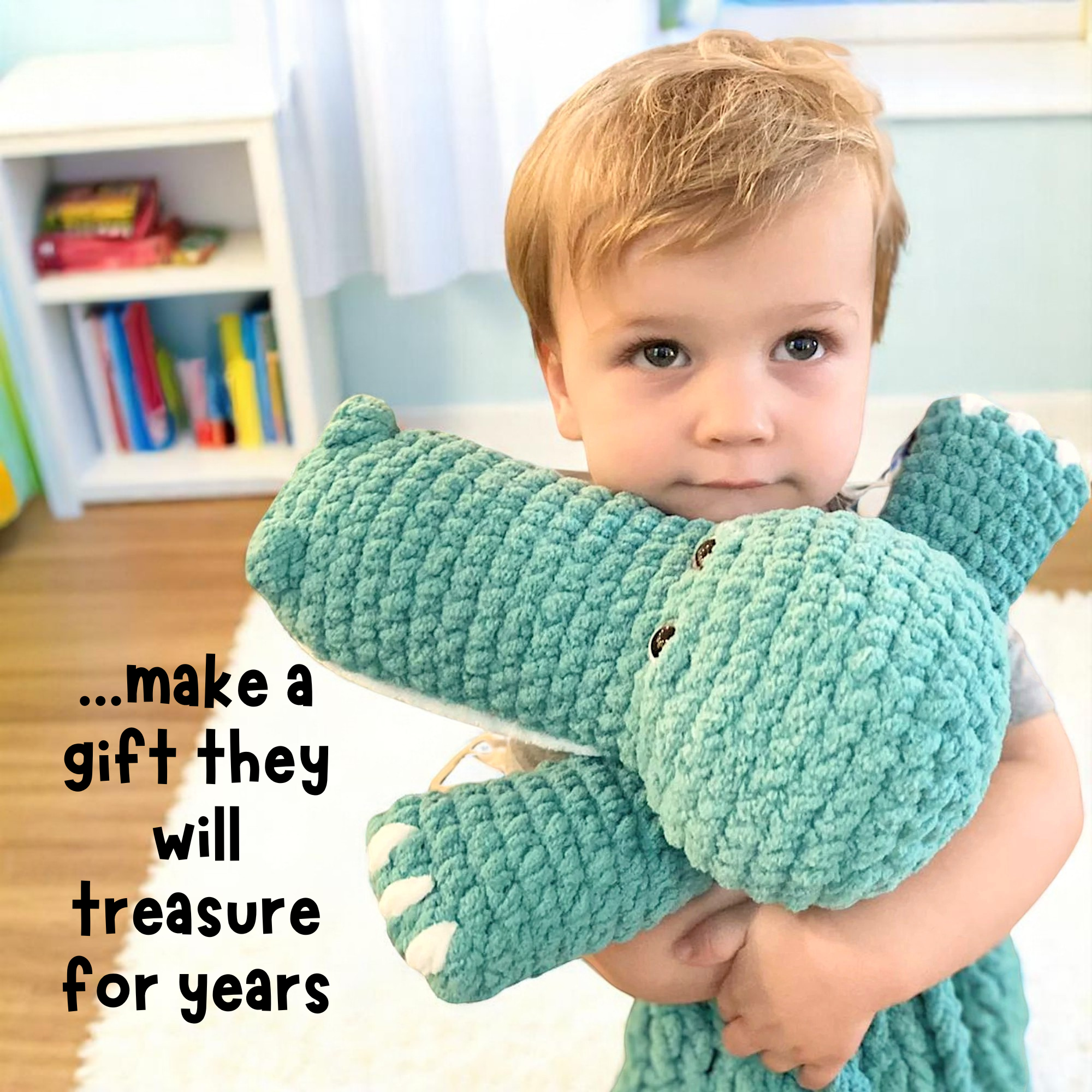 Alligator Crochet Pattern | Beginner Amigurumi Plush Toy PDF – Simply ...