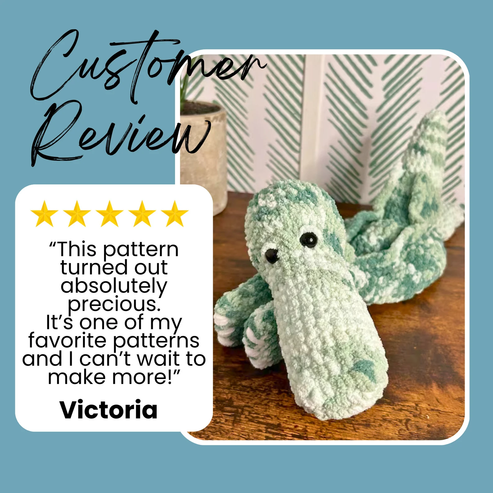 Alligator Crochet Pattern | Beginner Amigurumi Plush Toy PDF – Simply ...