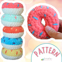 Crochet Donut Pattern – Easy Amigurumi Food PDF for All Levels – Simply ...
