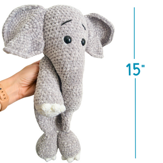 Elephant Snuggler Crochet Pattern – Easy Plush PDF for Beginners ...