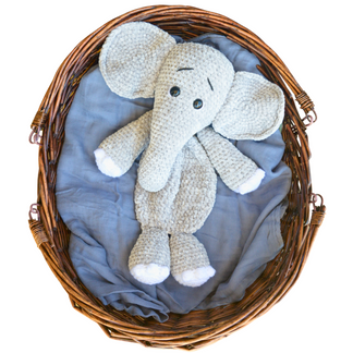 Elephant Snuggler Crochet Pattern – Easy Plush PDF for Beginners ...