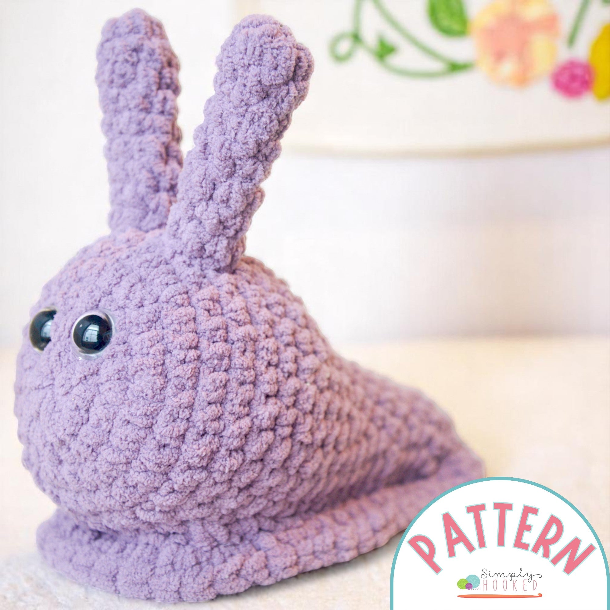 Crochet Slug Pattern – Low Sew Amigurumi Plush for Beginners – Simply ...