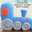Crochet Train Pattern – Easy Toy Engine PDF for Beginners – Simply ...