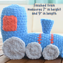 Crochet Train Pattern – Easy Toy Engine PDF for Beginners – Simply ...