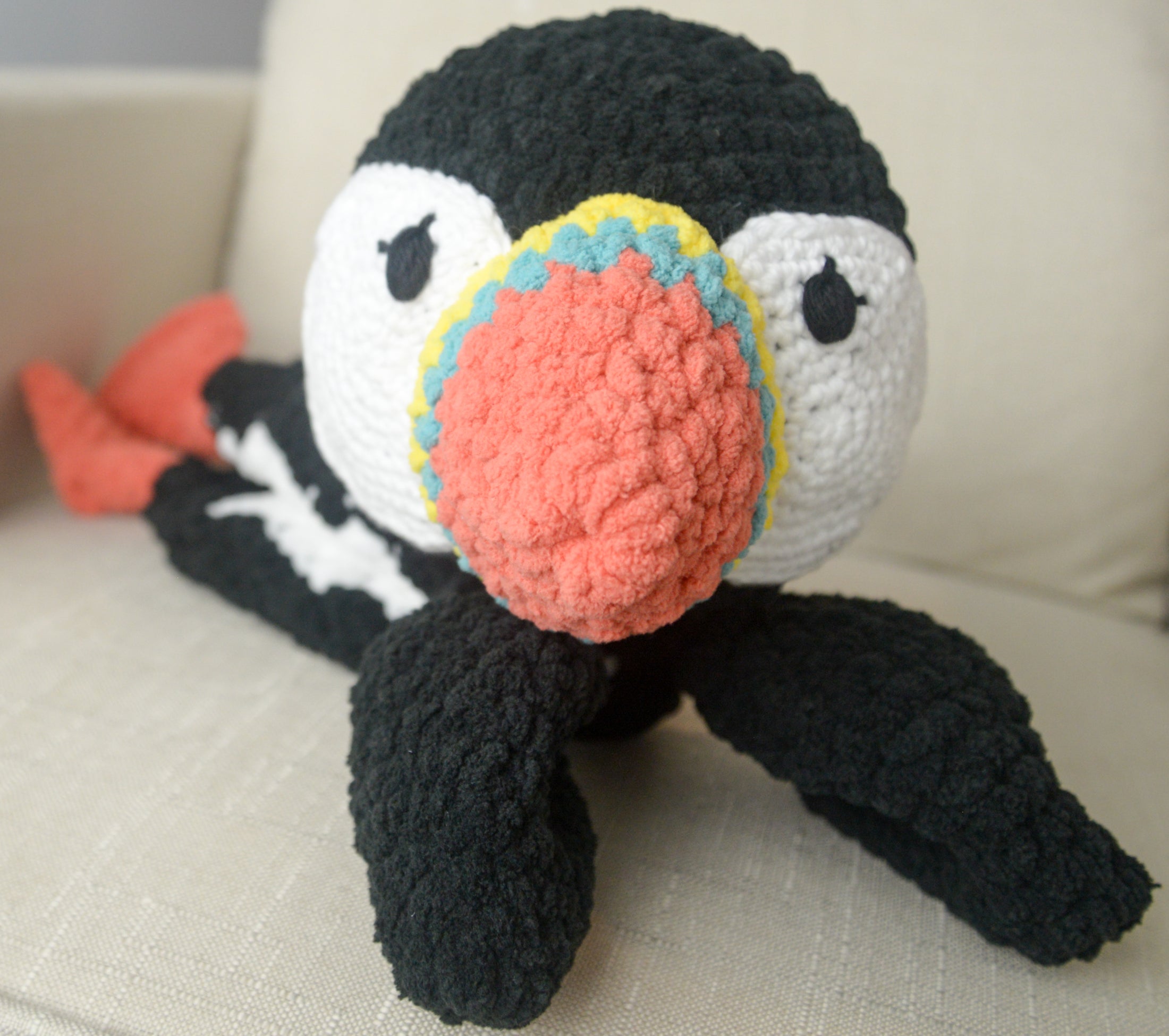 Puffin Crochet Pattern For Beginners PDF | Simply Hooked – Simply Hooked Marcy