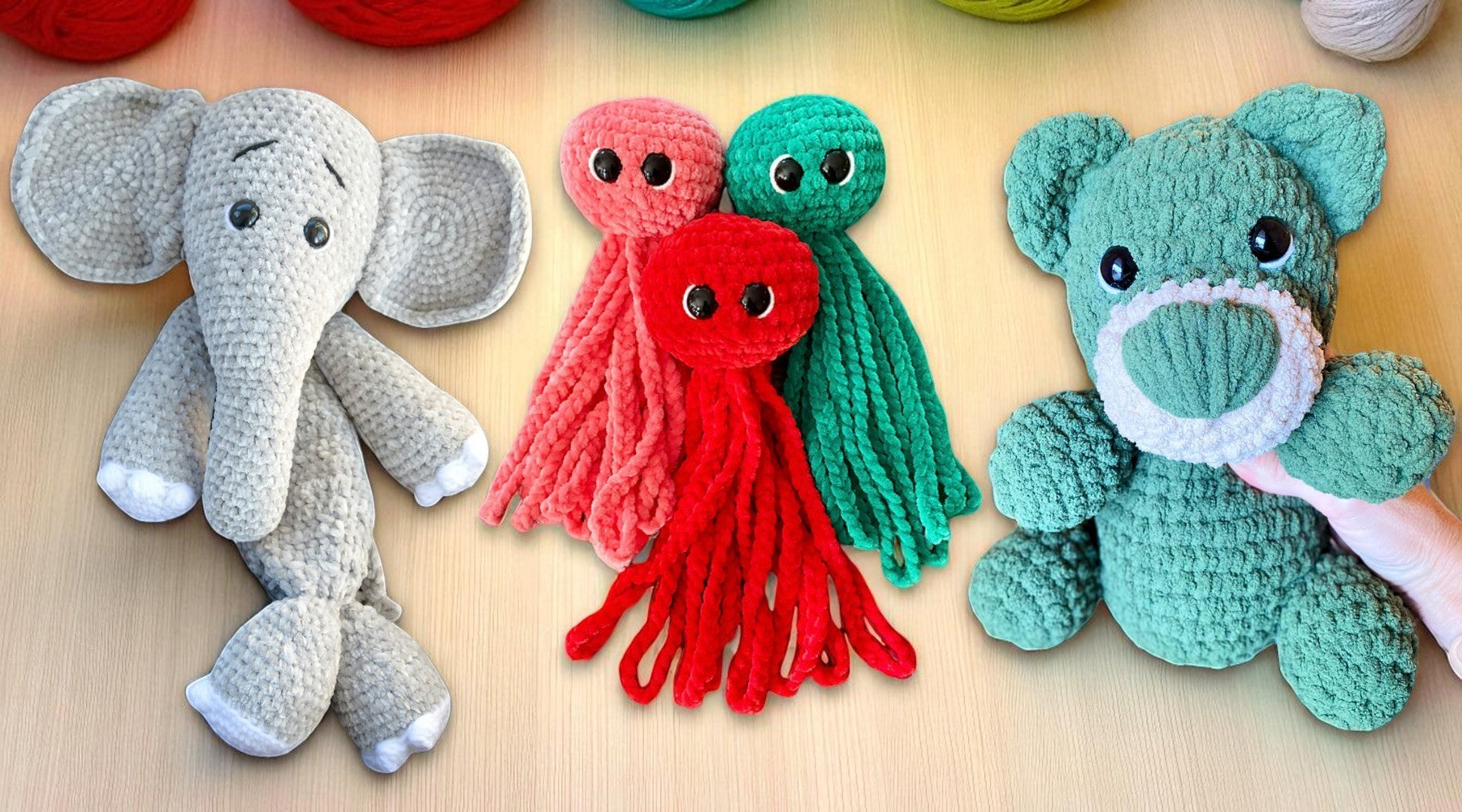 Beginner Crochet Patterns & Amigurumi Plushie Kits | Simply Hooked ...