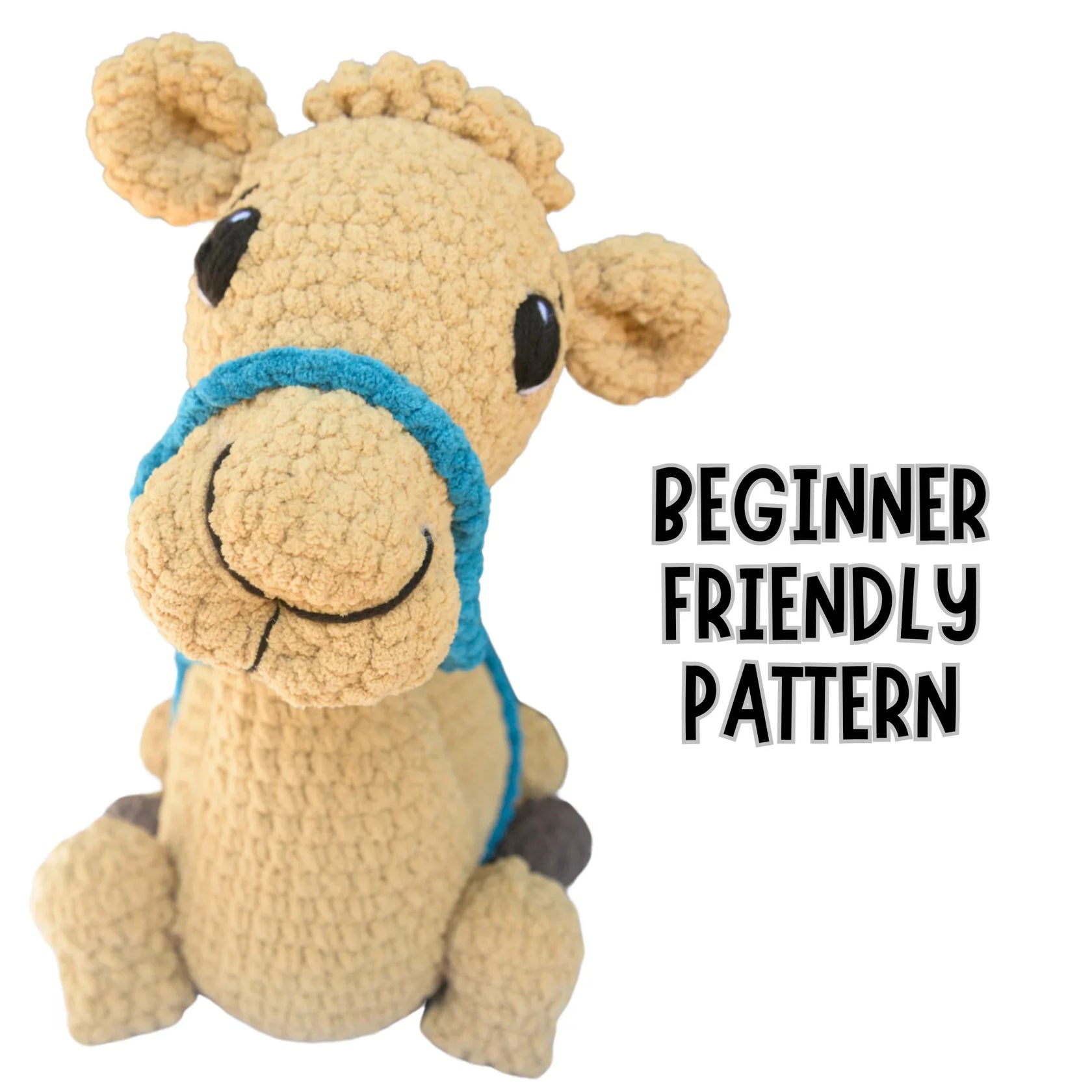 Camel Crochet Pattern – Easy Plush Amigurumi PDF with Photos – Simply ...