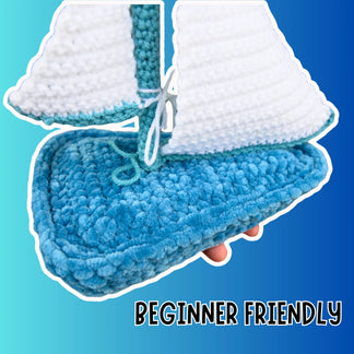 Sailboat Crochet Pattern – Nautical PDF Project for Home Decor – Simply ...