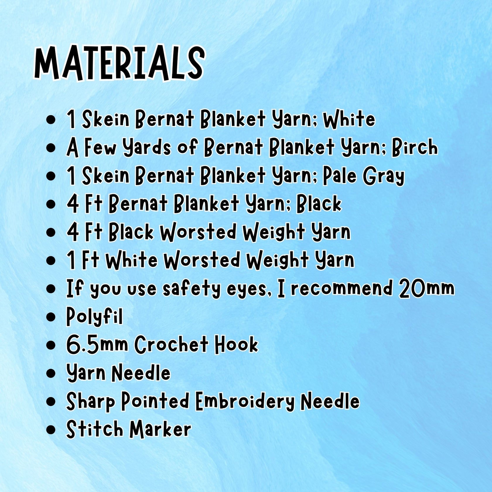 Wolf Crochet Pattern – Beginner Plushie PDF with Step-by-Step Photos – Simply Hooked Marcy